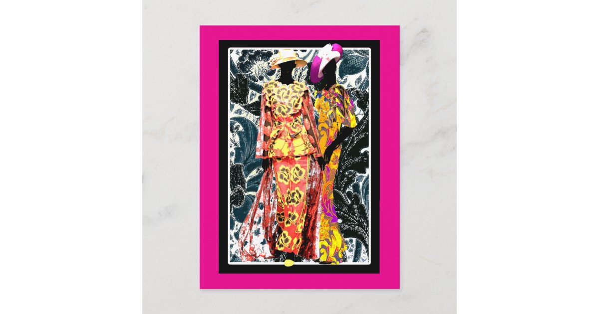 Harlem Renaissance 1920s Art Deco Postcard | Zazzle