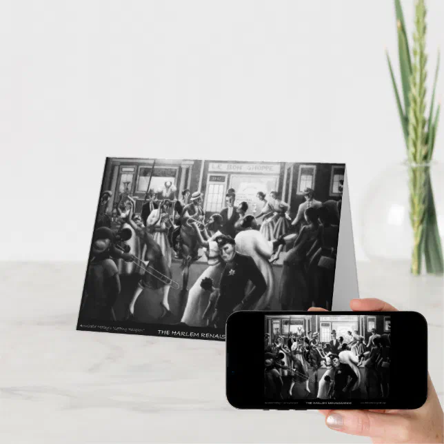 Harlem Renaissance Art - "Getting Religion" Card | Zazzle
