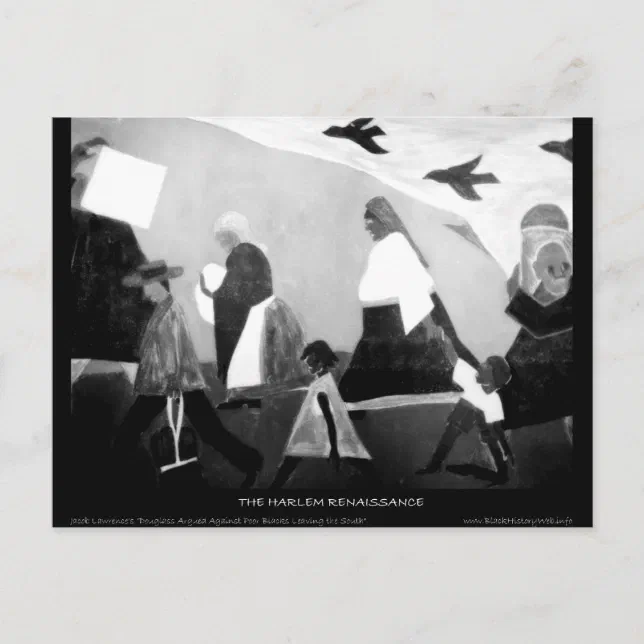Harlem Renaissance Art - The Migration Series Postcard | Zazzle