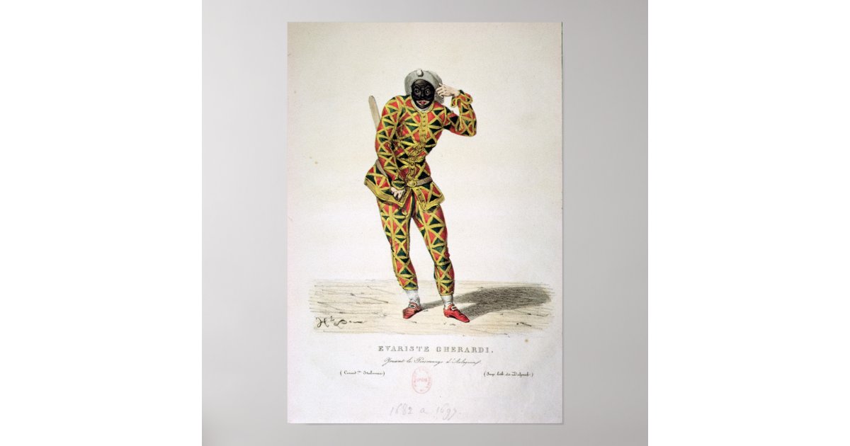 Harlequin Poster | Zazzle