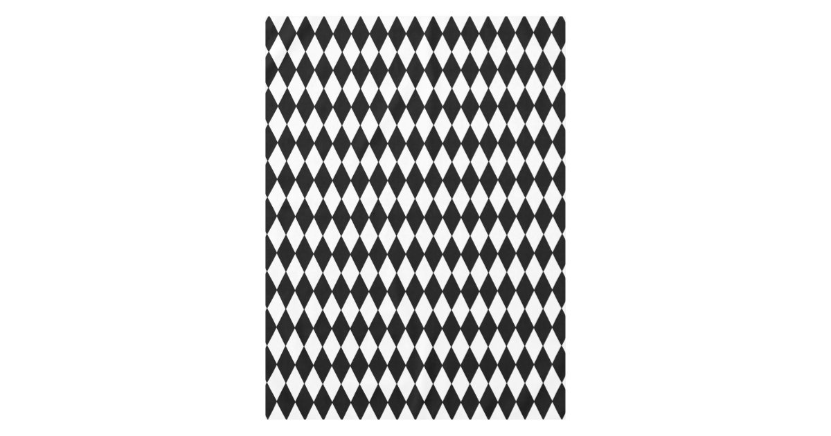 Harlequin Table cloth | Zazzle