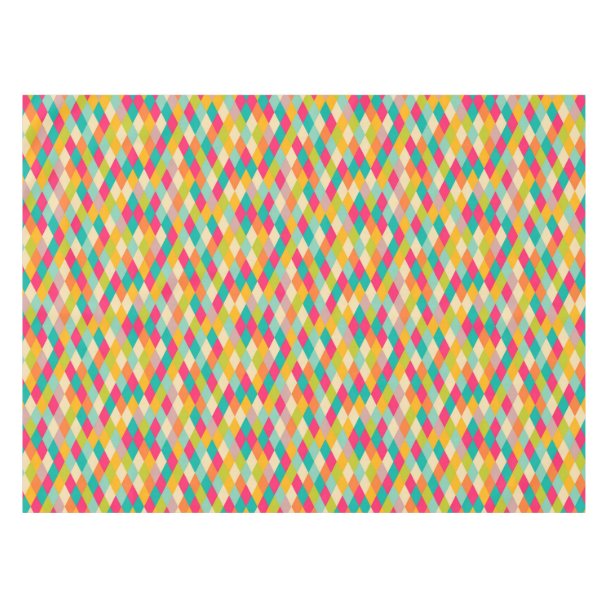Harlequin vintage pattern fabric | Zazzle