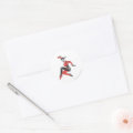 Harley Quinn 1 Classic Round Sticker | Zazzle