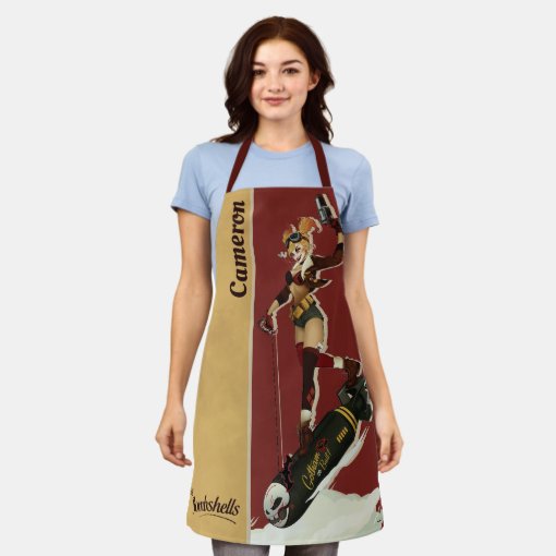 Harley Quinn Bombshells Pinup Apron | Zazzle