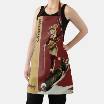 Harley Quinn Bombshells Pinup Apron | Zazzle