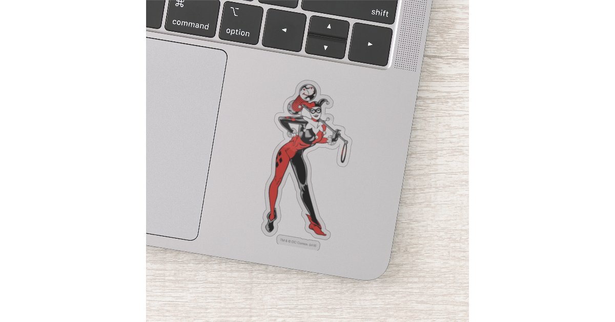 Harley Quinn With Mallet Sticker | Zazzle