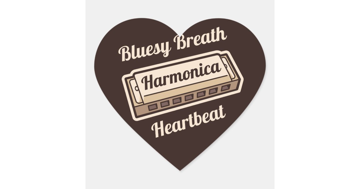 Harmonica Sticker | Zazzle