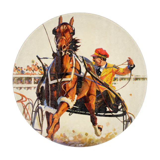 Harness Race Cutting Board | Zazzle