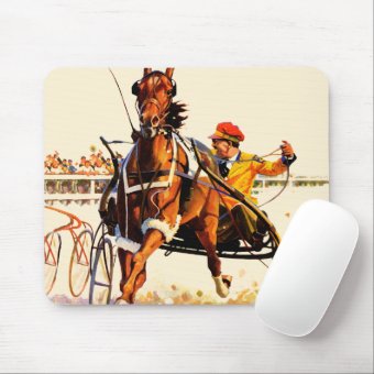 Harness Race Mouse Pad | Zazzle