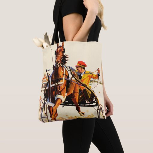 Harness Race Tote Bag | Zazzle