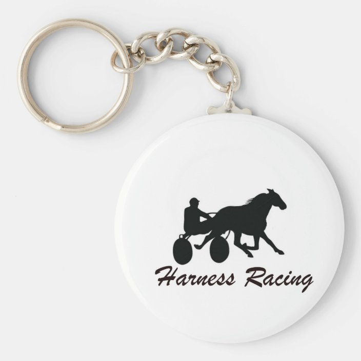 Harness Racing Keychain | Zazzle.com