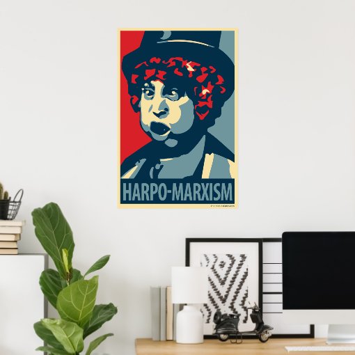 Harpo Marx - Harpo-Marxism: OHP Poster | Zazzle