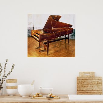 Harpsichord belonging to Franz Joseph Haydn Poster | Zazzle