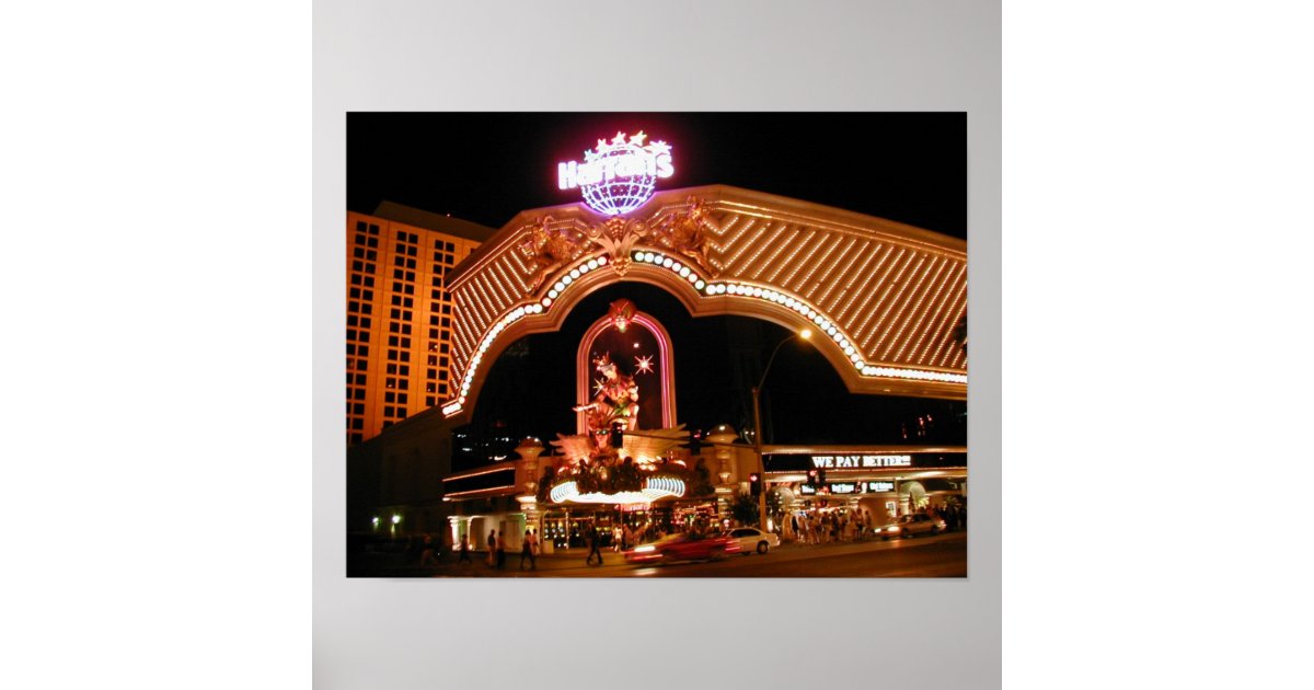 Harrah's Las Vegas Poster | Zazzle