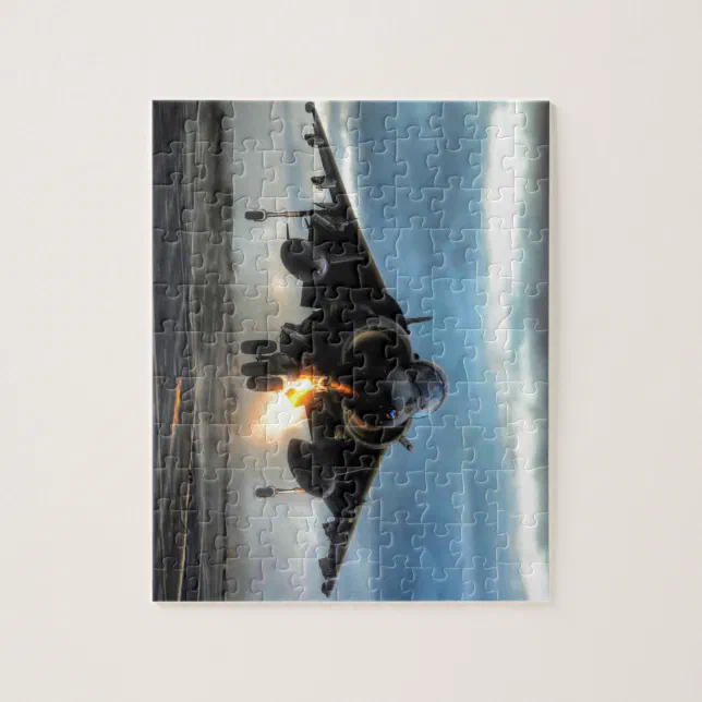 Harrier Fighter Jet Jigsaw Puzzle | Zazzle