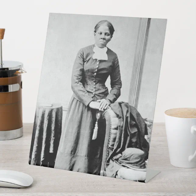 Harriet Tubman Conductor Underground Railroad Pedestal Sign | Zazzle