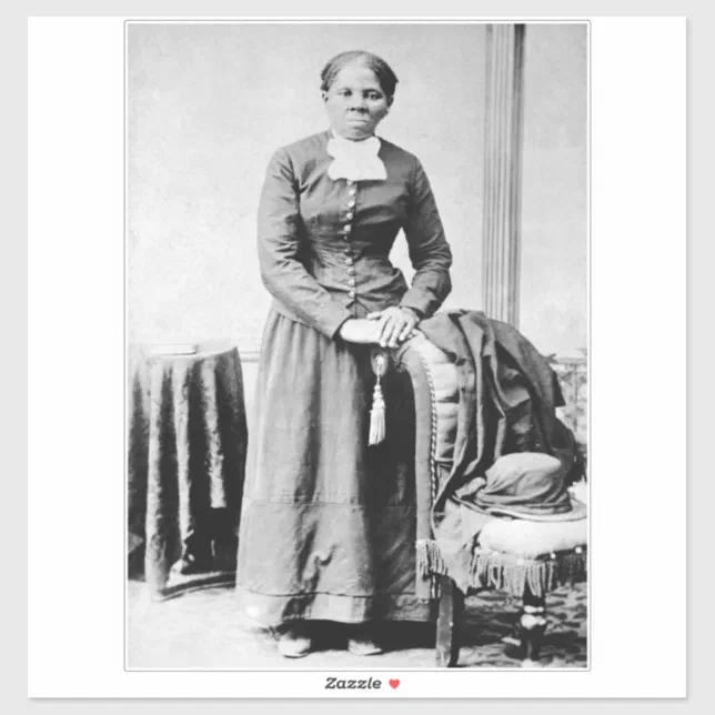 Harriet Tubman Conductor Underground Railroad Sticker | Zazzle