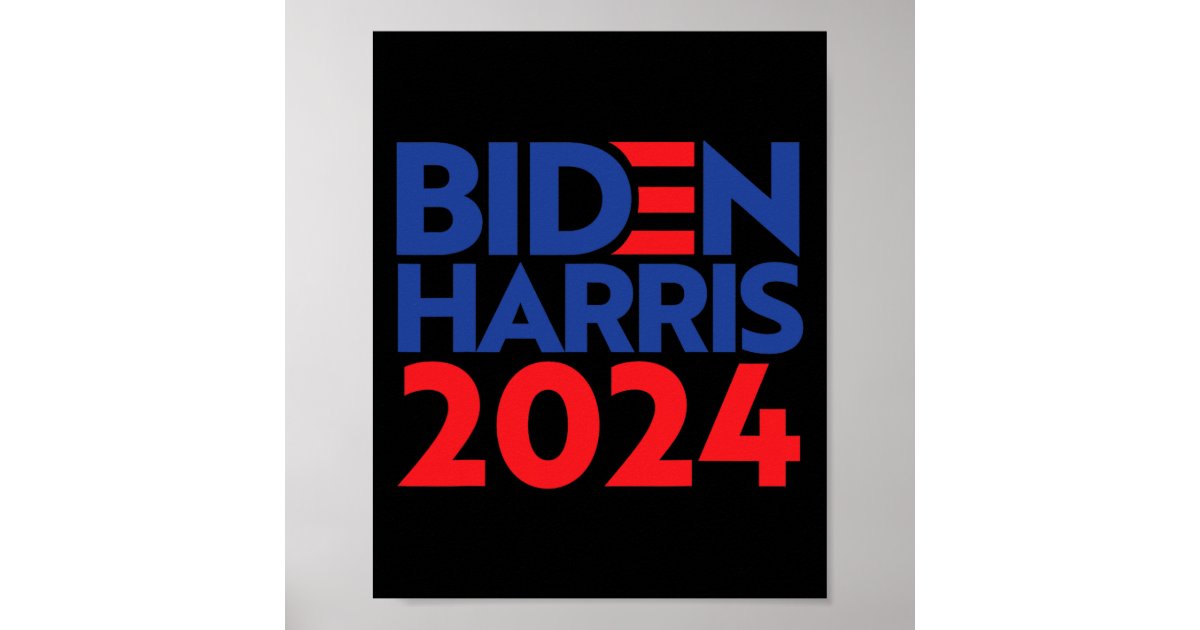 Harris 2024 Campaign Poster | Zazzle