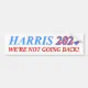 HARRIS 2024 WE'RE NOT GOING BACK! KAMALA PRESIDENT BUMPER STICKER | Zazzle
