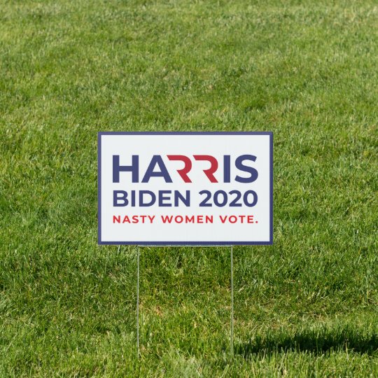 Harris Biden 2020 Yard Sign | Zazzle.com