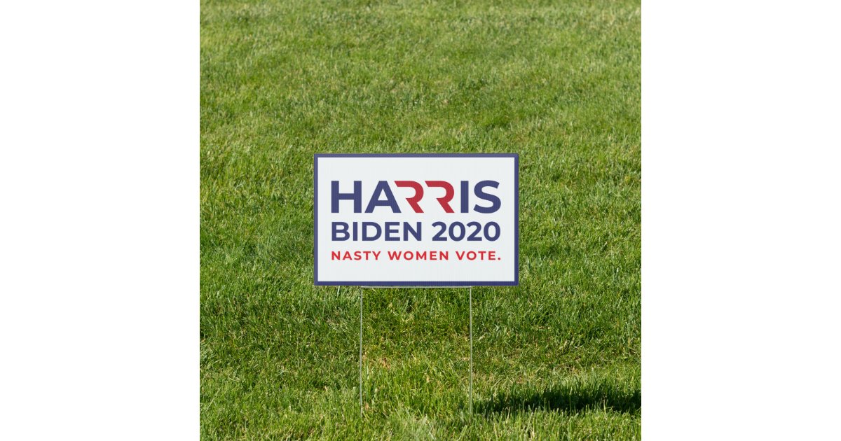 Harris Biden 2020 Yard Sign | Zazzle