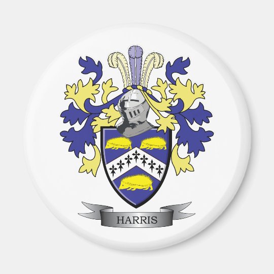 Harris Coat of Arms Magnet | Zazzle.com