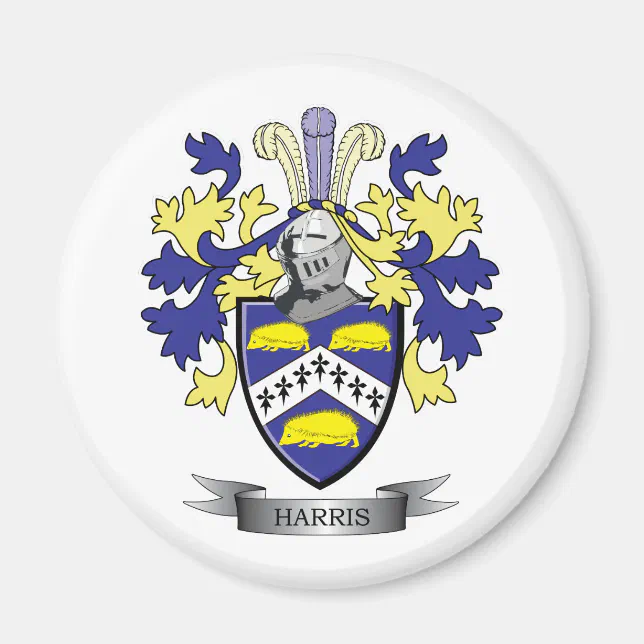 Harris Coat of Arms Magnet | Zazzle
