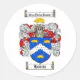 HARRIS FAMILY CREST - HARRIS COAT OF ARMS CLASSIC ROUND STICKER | Zazzle