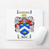 HARRIS FAMILY CREST - HARRIS COAT OF ARMS MOUSE PAD | Zazzle