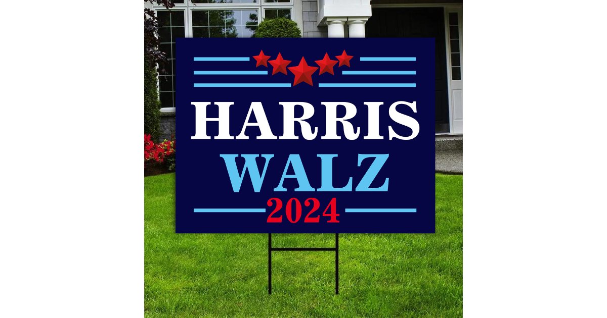 Harris Walz 2024 President - Tim Walz Sign | Zazzle