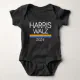 Harris Walz 2024 Rainbow LGBTQ Pride Flag Baby Bodysuit | Zazzle