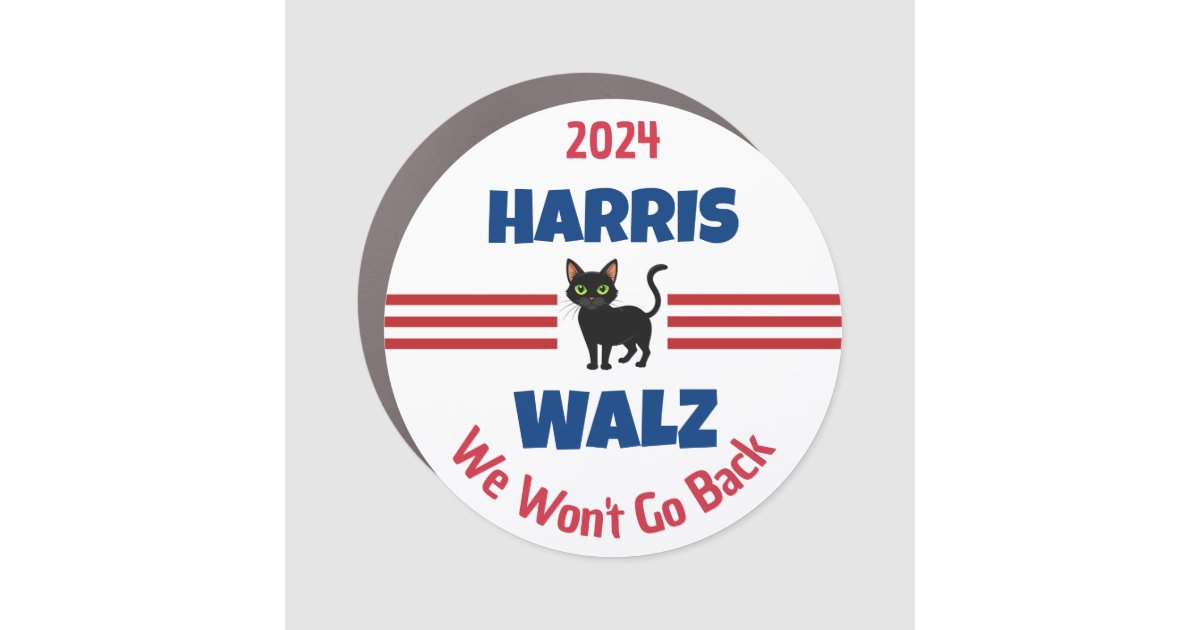 Harris Walz Campaign Car Magnet | Zazzle