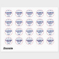 Harris Wlaz 2024 Kamala Harris Tim Walz Election Classic Round Sticker ...