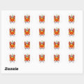 HARRISON FAMILY CREST - HARRISON COAT OF ARMS CLASSIC ROUND STICKER ...
