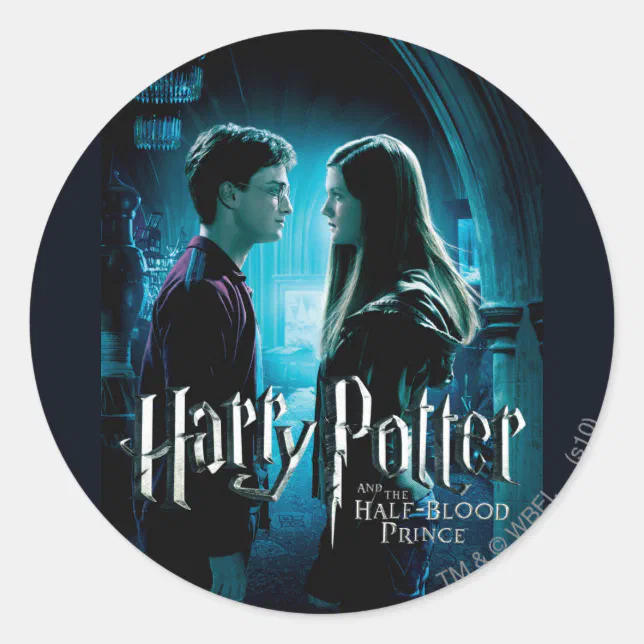 Harry and Ginny 1 Classic Round Sticker | Zazzle