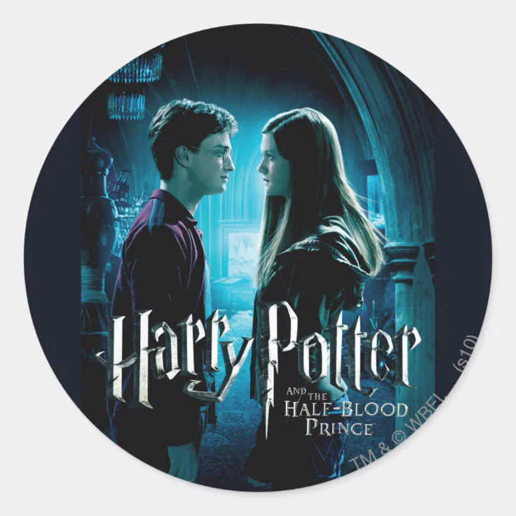 Harry and Ginny 1 Classic Round Sticker | Zazzle