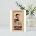 Harry Houdini Illusionist ~ Magician ~ Escapologis Postcard | Zazzle
