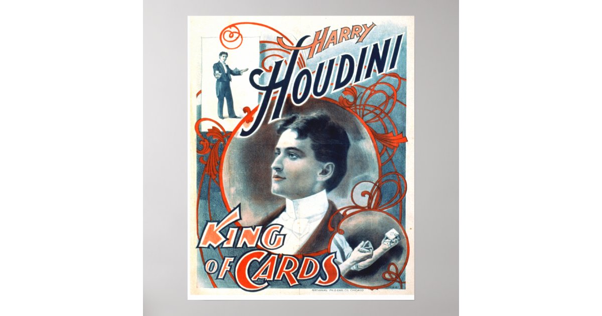 Harry Houdini Poster | Zazzle