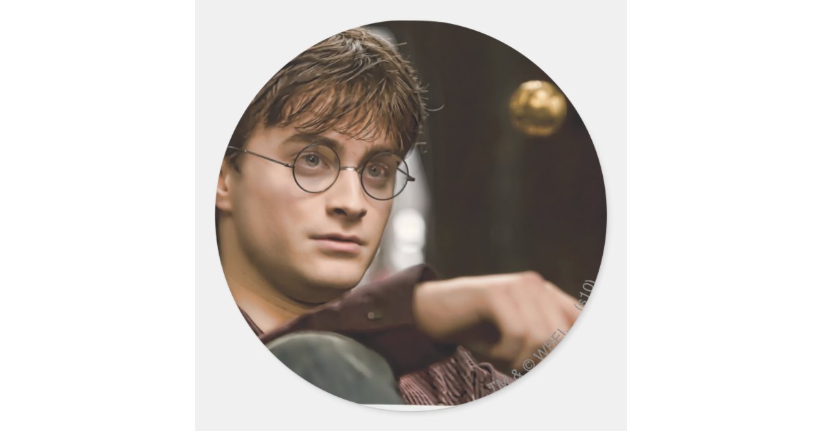 Harry Potter 17 Classic Round Sticker | Zazzle