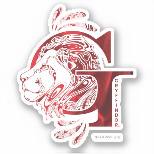 Harry Potter | Aguamenti GRYFFINDOR™ Graphic Sticker | Zazzle