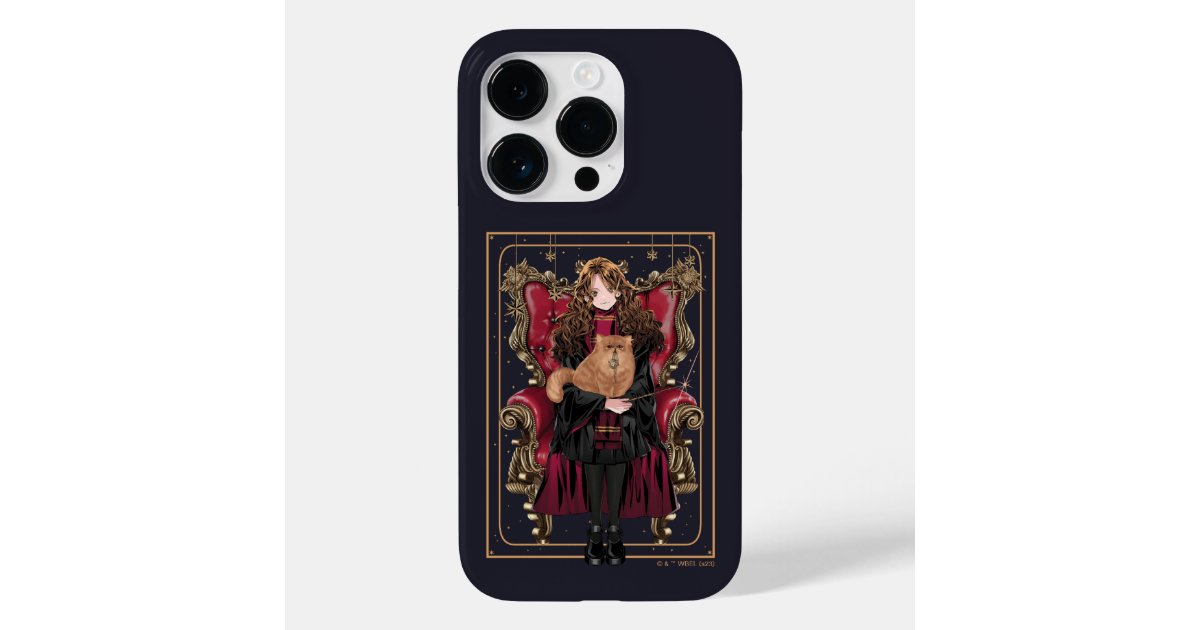 HARRY POTTER™ | Anime Hermione Granger Seated Case-Mate iPhone Case ...