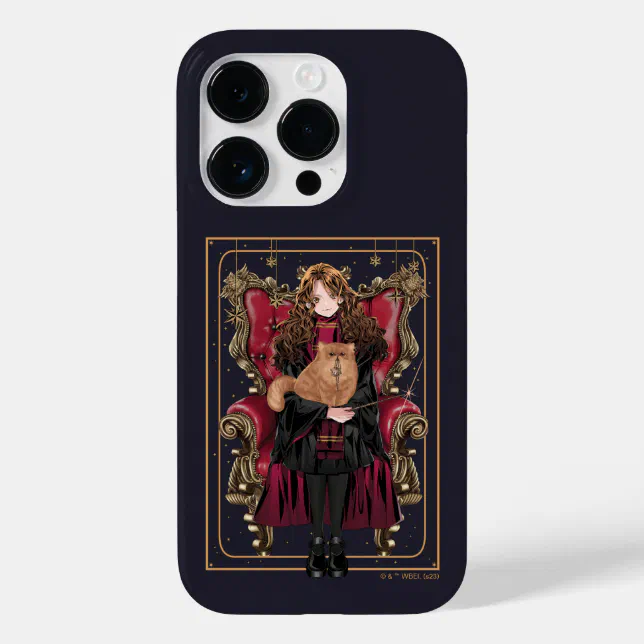 HARRY POTTER™ | Anime Hermione Granger Seated Case-Mate iPhone Case ...
