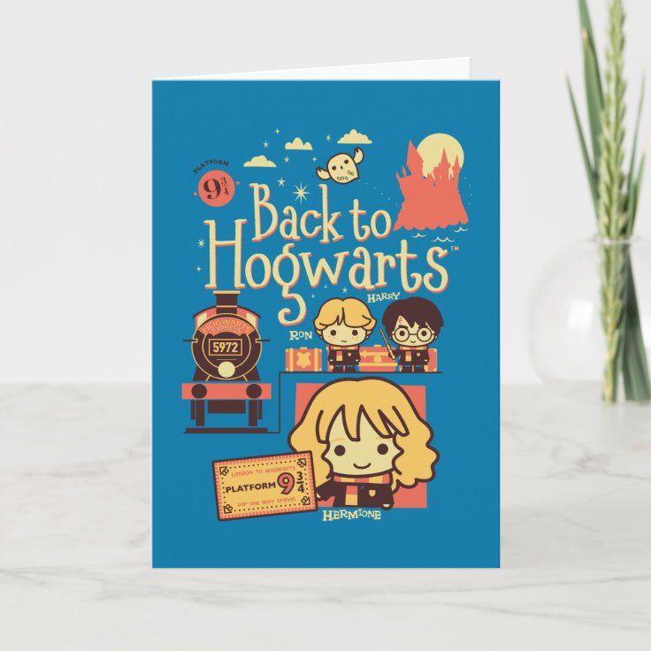 HARRY POTTER™ | BACK TO HOGWARTS™ CARD | Zazzle