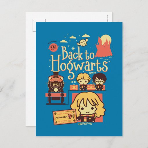 HARRY POTTER™ | BACK TO HOGWARTS™ POSTCARD | Zazzle