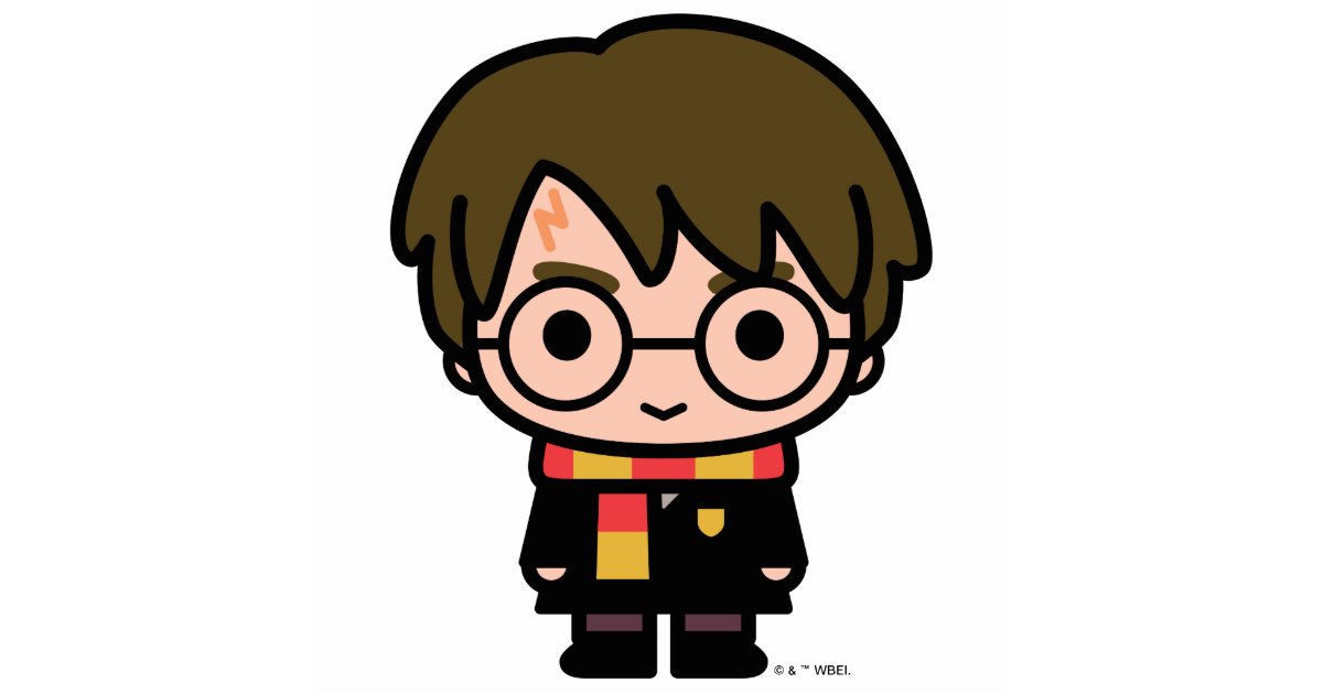 Harry Potter Cartoon Character Art Cutout | Zazzle