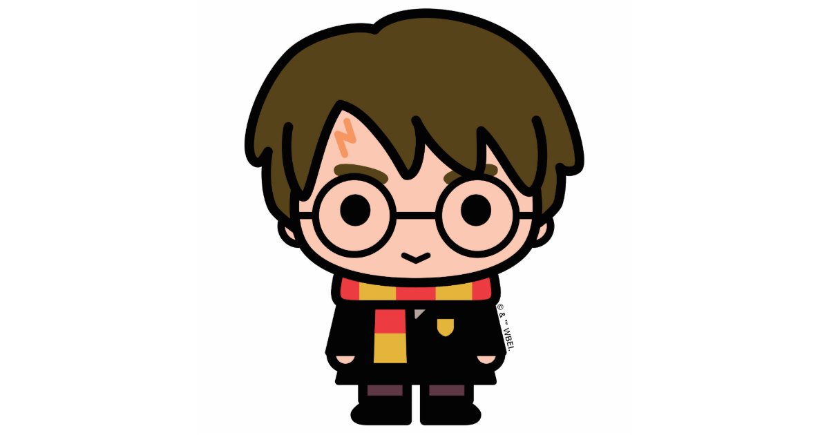 Harry Potter Cartoon Character Art Cutout | Zazzle