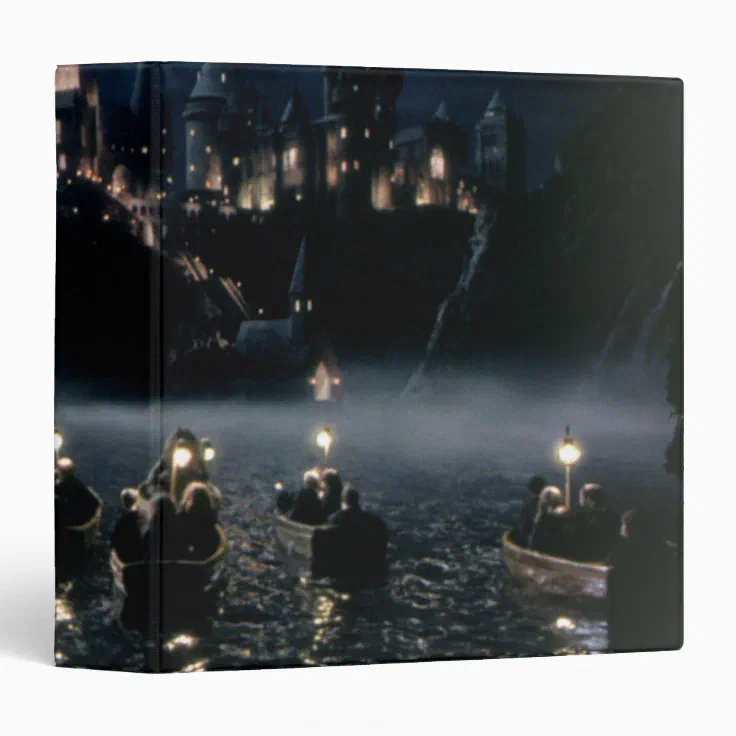 Harry Potter Castle | Arrival at Hogwarts 3 Ring Binder | Zazzle