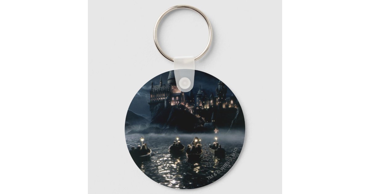 Harry Potter Castle | Arrival at Hogwarts Keychain | Zazzle