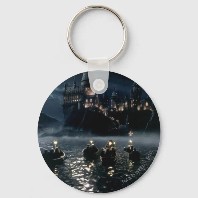 Harry Potter Castle | Arrival at Hogwarts Keychain | Zazzle