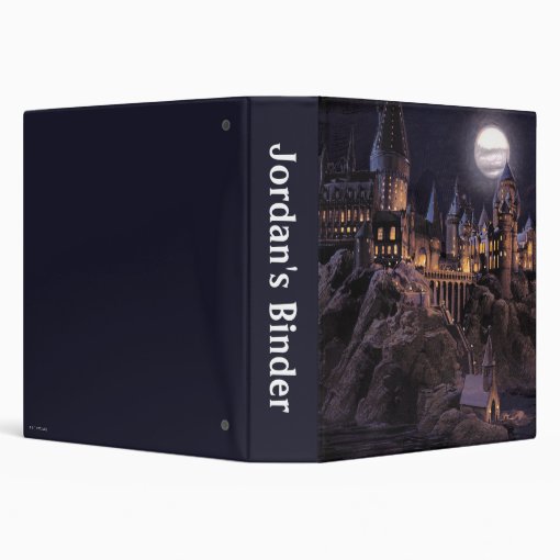 Harry Potter Castle | Great Lake to Hogwarts Binder | Zazzle